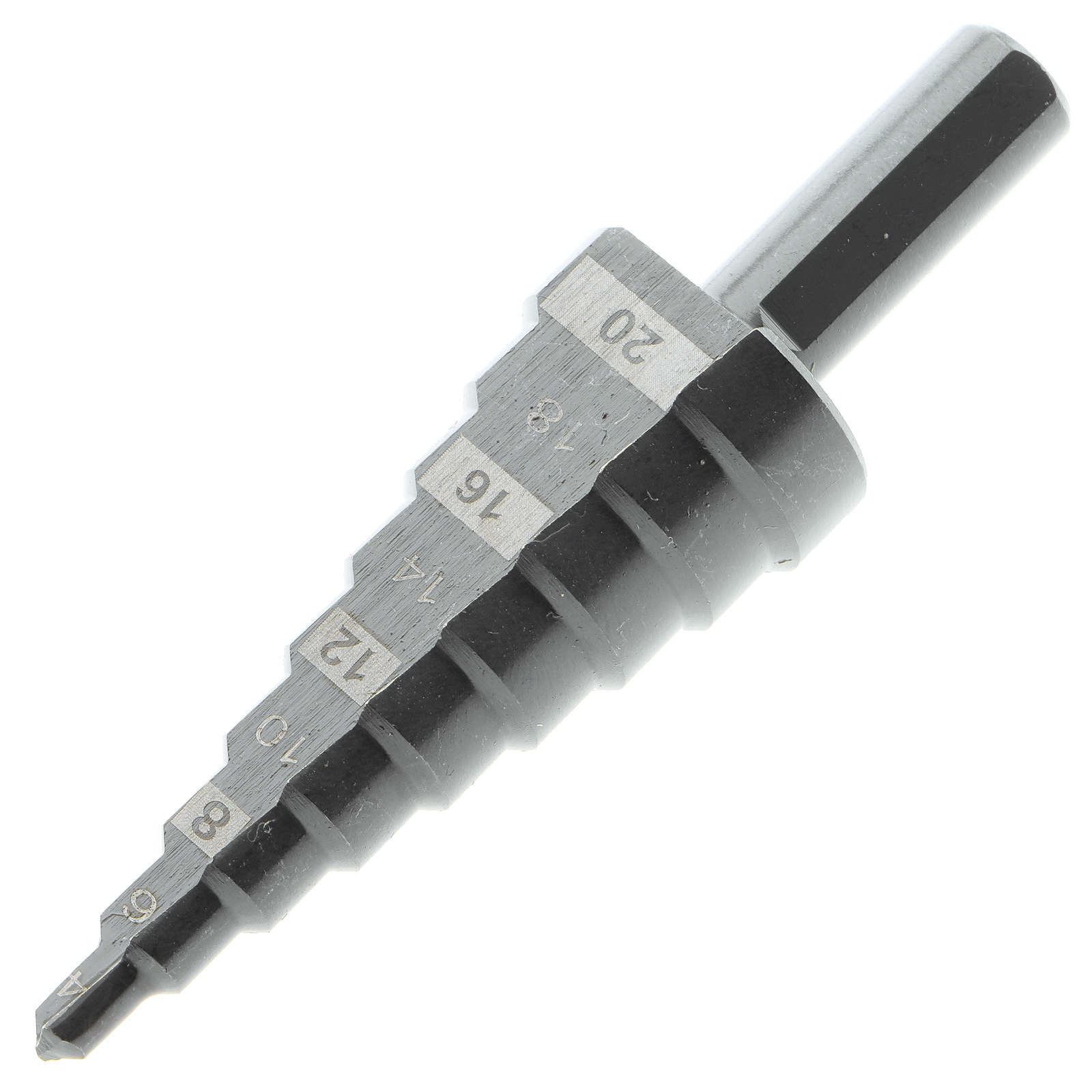HSS Stufenbohrer Metall Bohrer 4 - 52 mm HSS-E TITAN TIALN Kegel Senker ...