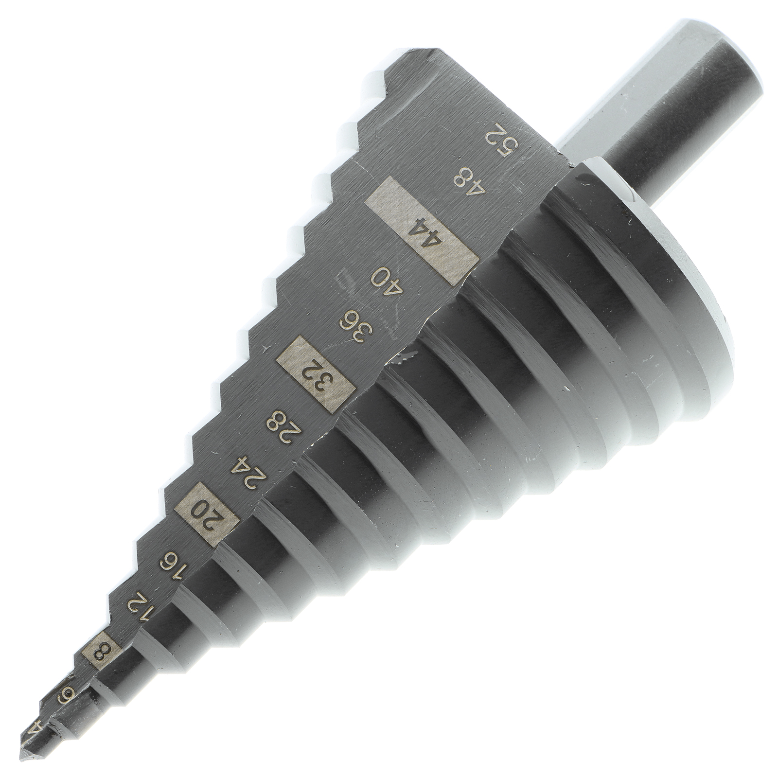 HSS Stufenbohrer Metall Bohrer 4 - 52 mm HSS-E TITAN TIALN Kegel Senker ...